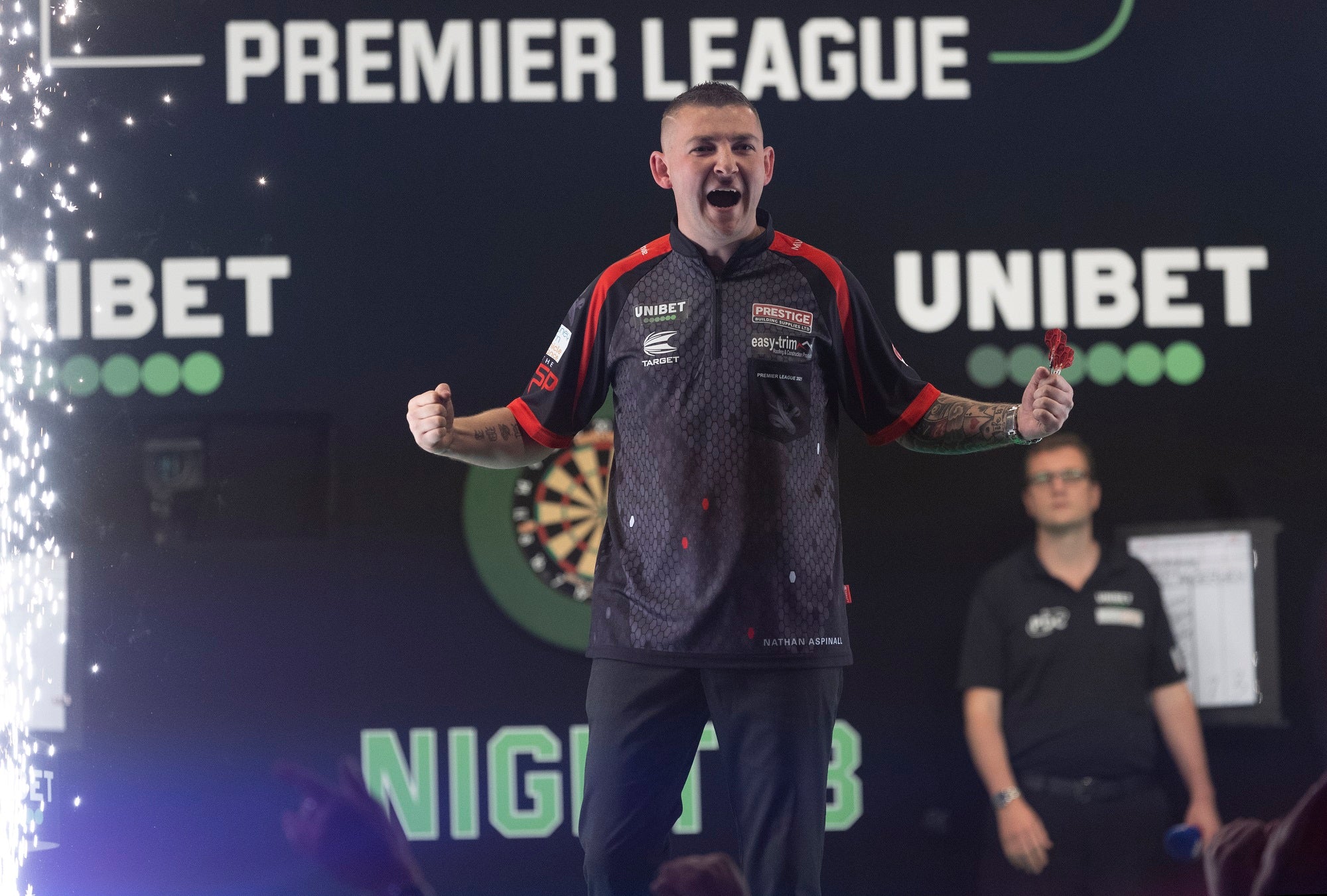 Aspinall regains top spot as fans return on Night 13